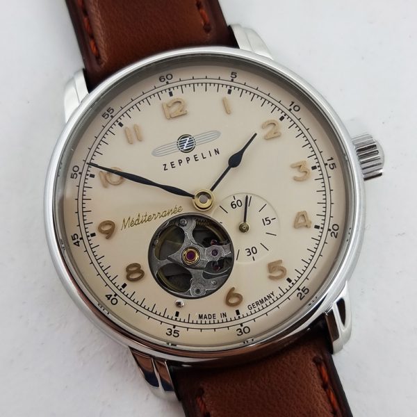 Relojes exclusivos - Zeppelin Mediterranee Open Heart 9666-5